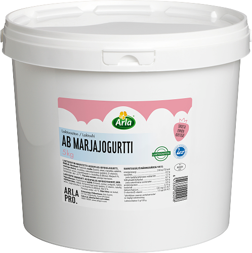 Arla Pro Arla laktoositon AB marjajogurtti 5 kg 5 kg